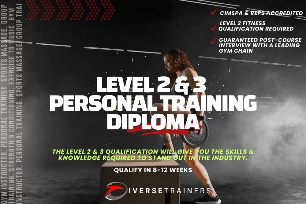 Level 2 & 3 Diploma In Gym Instructing and Personal Training
